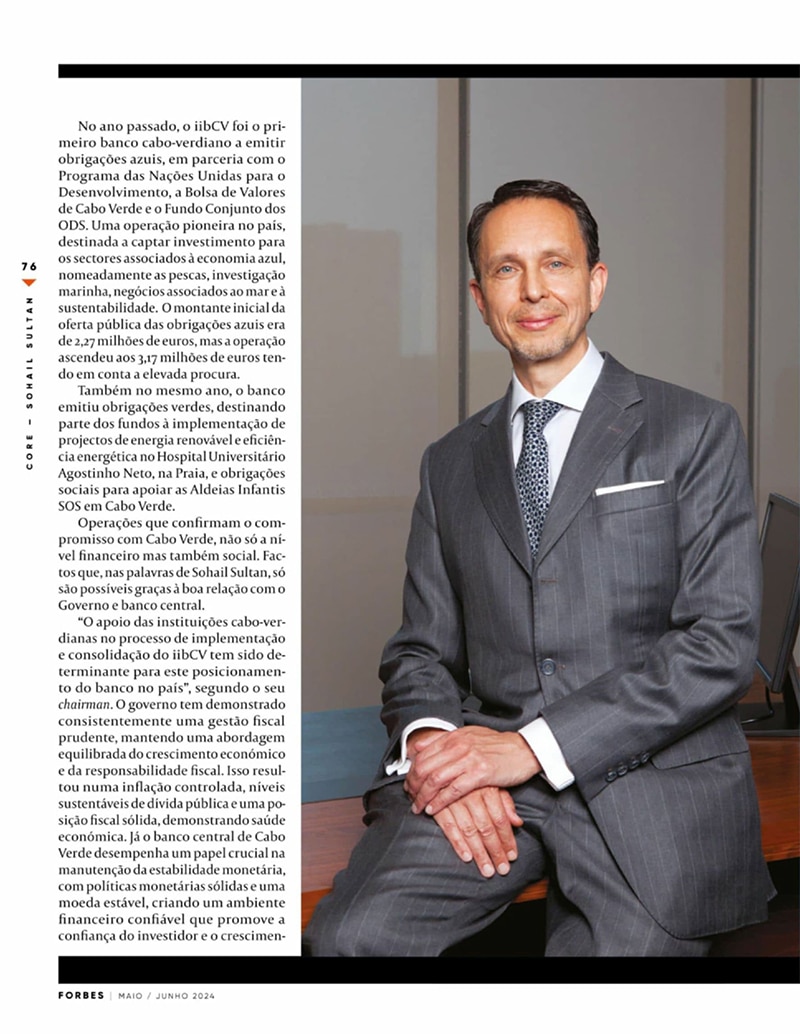 Forbes África Lusófona interviews Sohail Sultan, Chairman iibGroup ...